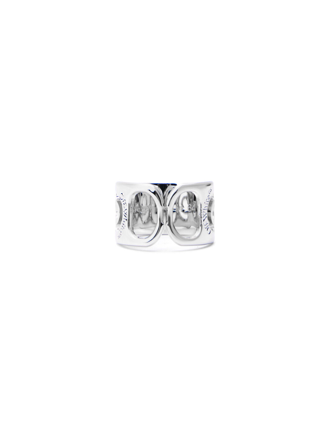 Can Tab Ring in SILVER - SILVER for Men | Off-White™